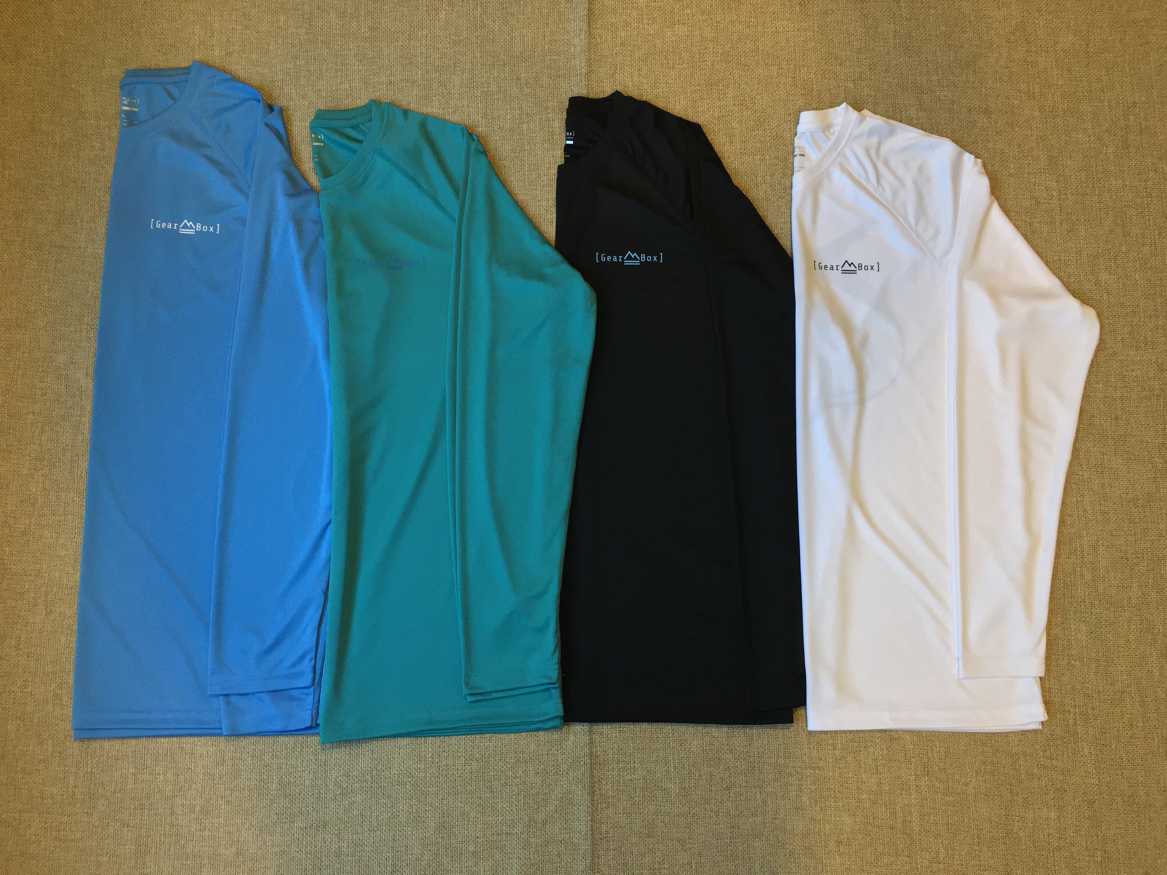 * Fish Print Rash Guard – All Access Belize